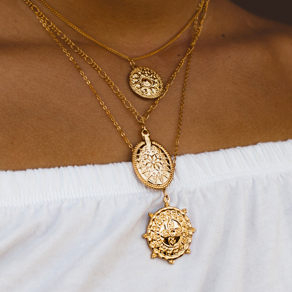 Women's Gold Necklaces | The Gold Goddess – The Gold Gods