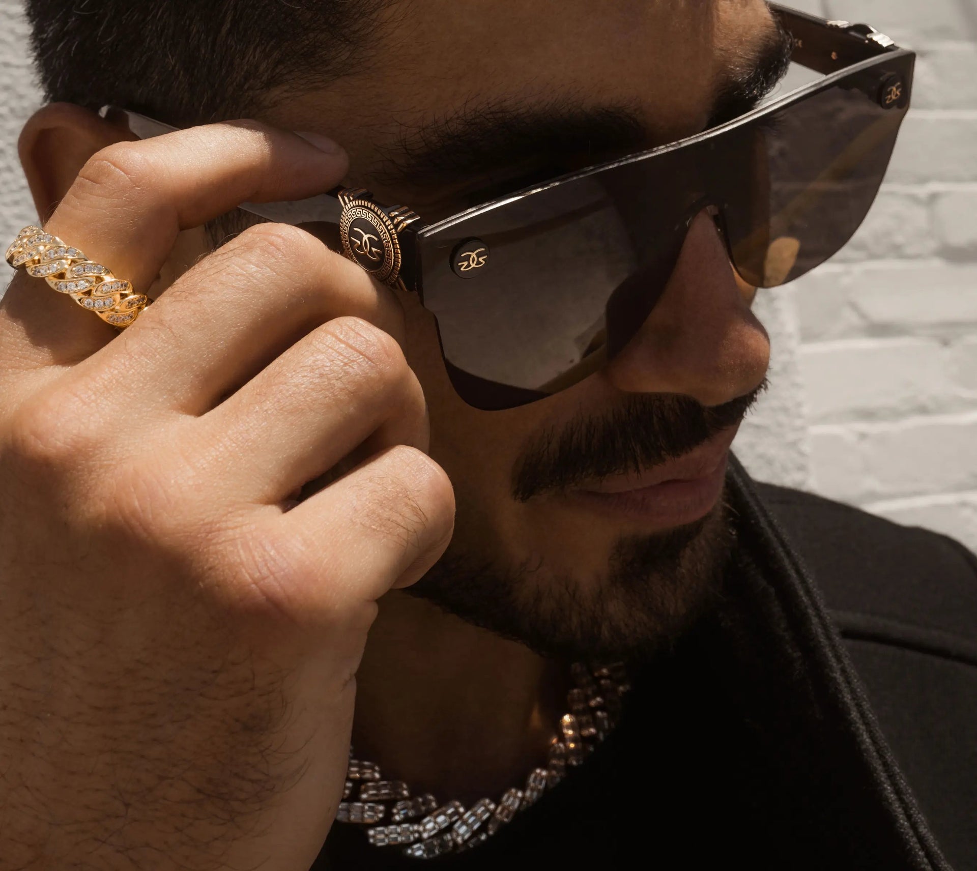 Visionaries Sunglasses in Orange Gradient | The Gold Gods – The Gold Gods®