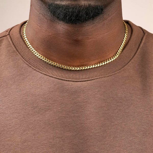 Solid Gold Cuban Link Chains | Gold Gods® – The Gold Gods