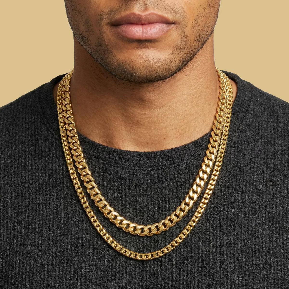 Cuban Franco Chain Bundle | The Gold Gods