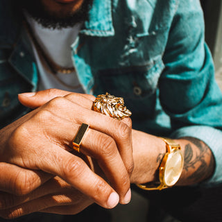 Mens Gold Rings | The Gold Gods®