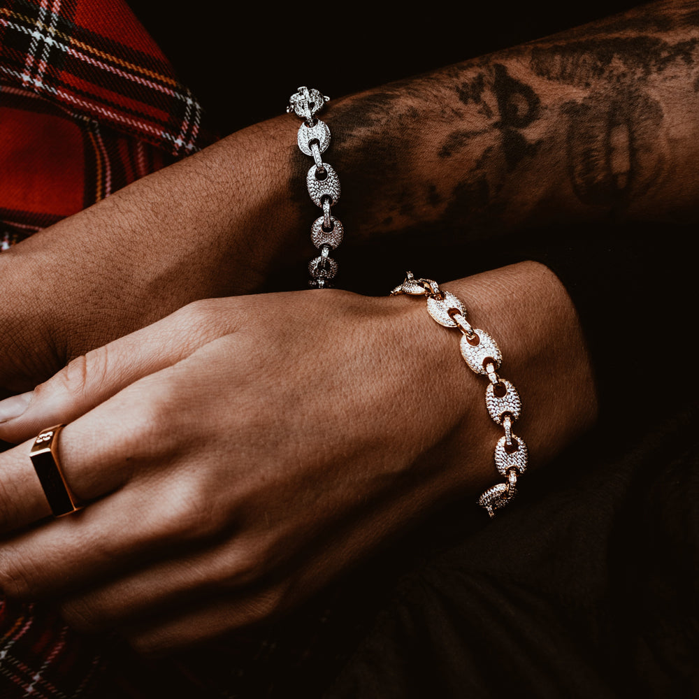 Diamond Puff Bracelet | The Gold Gods