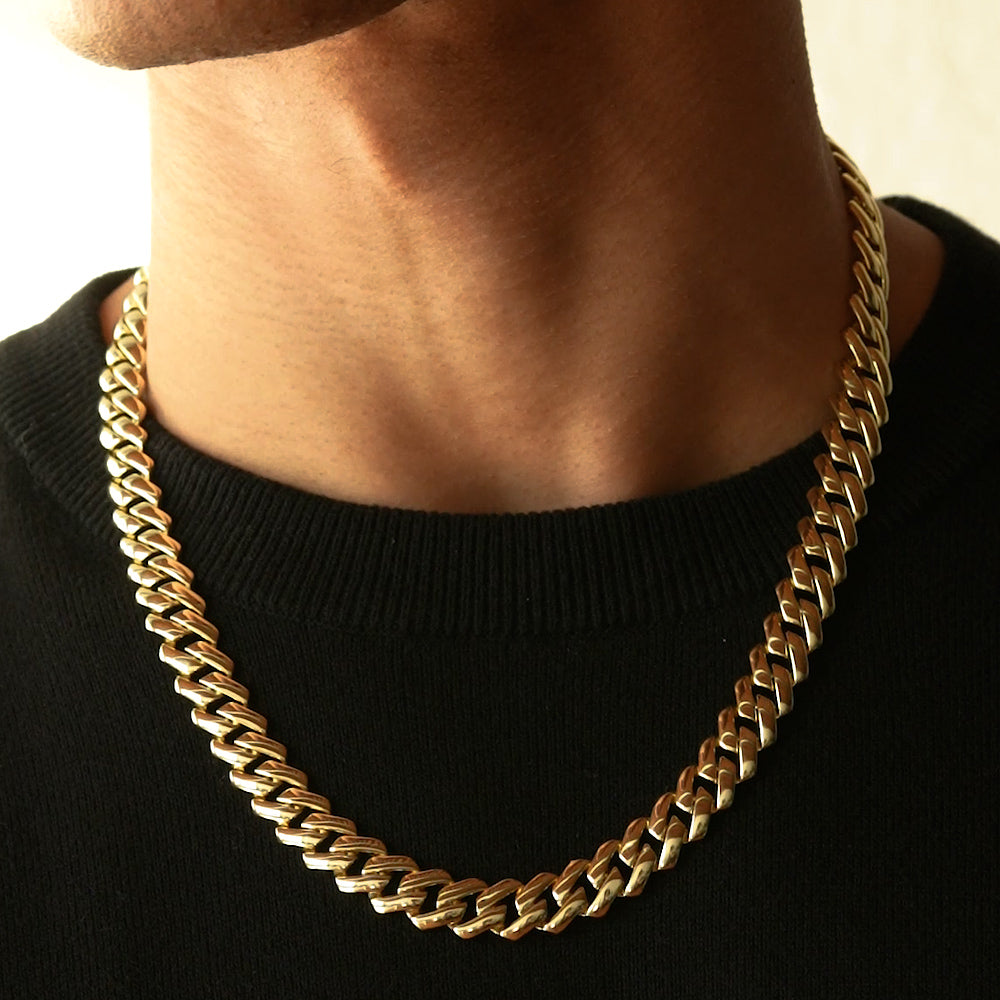 Vermeil Monaco Cuban Chain | The Gold Gods