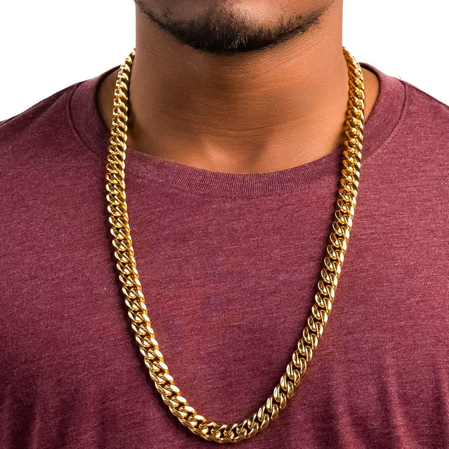 Cuban Link Chain 12mm | The Gold Gods