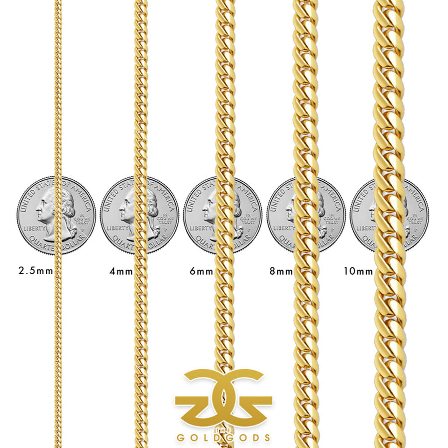 Solid Gold Cuban Link Bracelet | The Gold Gods