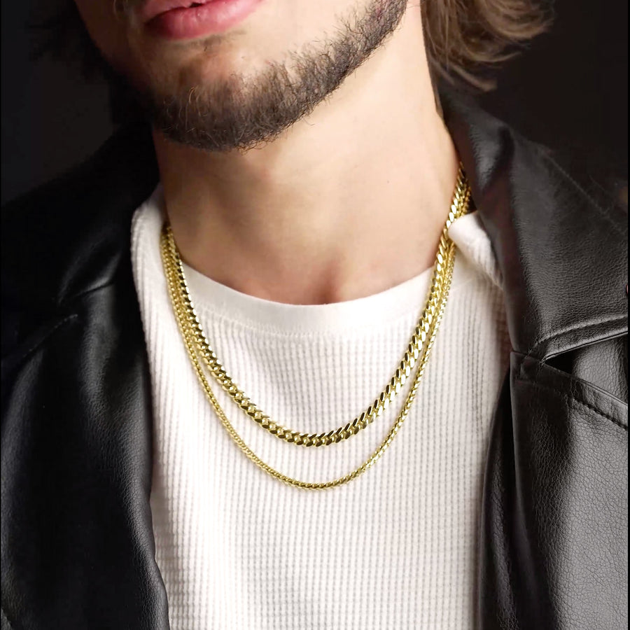 Solid Gold Cuban Link Chains | Gold Gods® – The Gold Gods