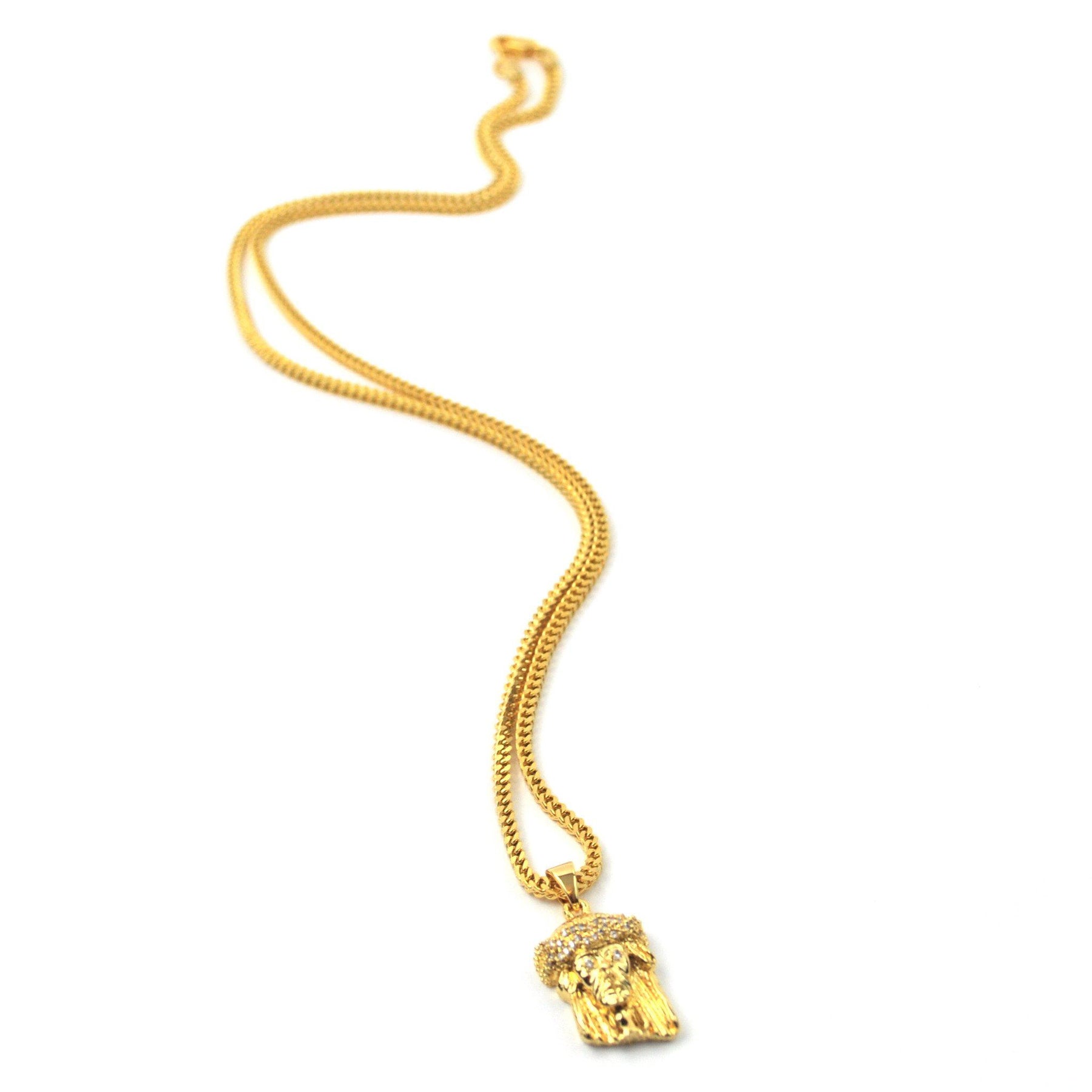 Jesus Piece & Cuban Link Set – The Gold Gods
